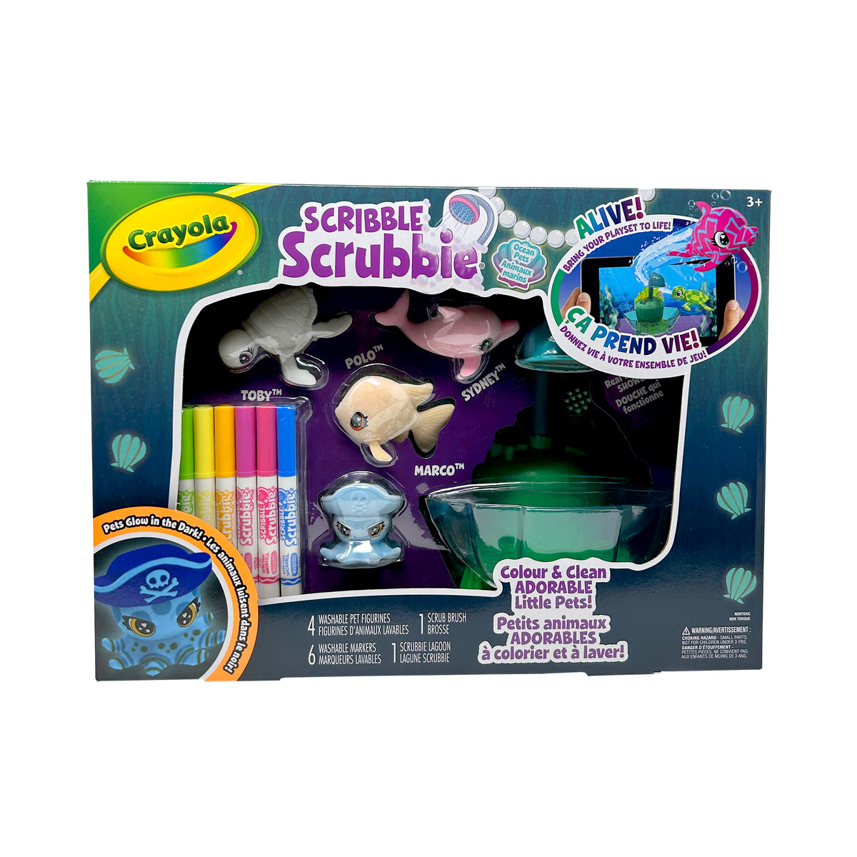 Scribble scrubbie pets scrub tub playset store