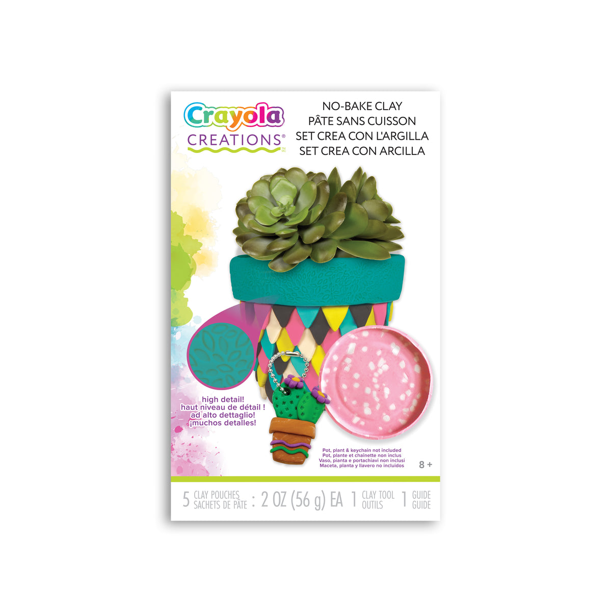 Crayola Creations No Bake Sculpting Clay Kit – Crayola Canada