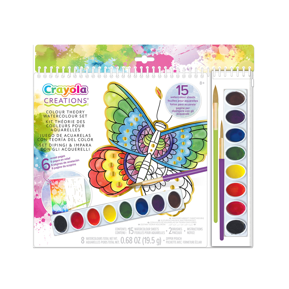 Crayola Creations Colour Theory Watercolour Set – Crayola Canada