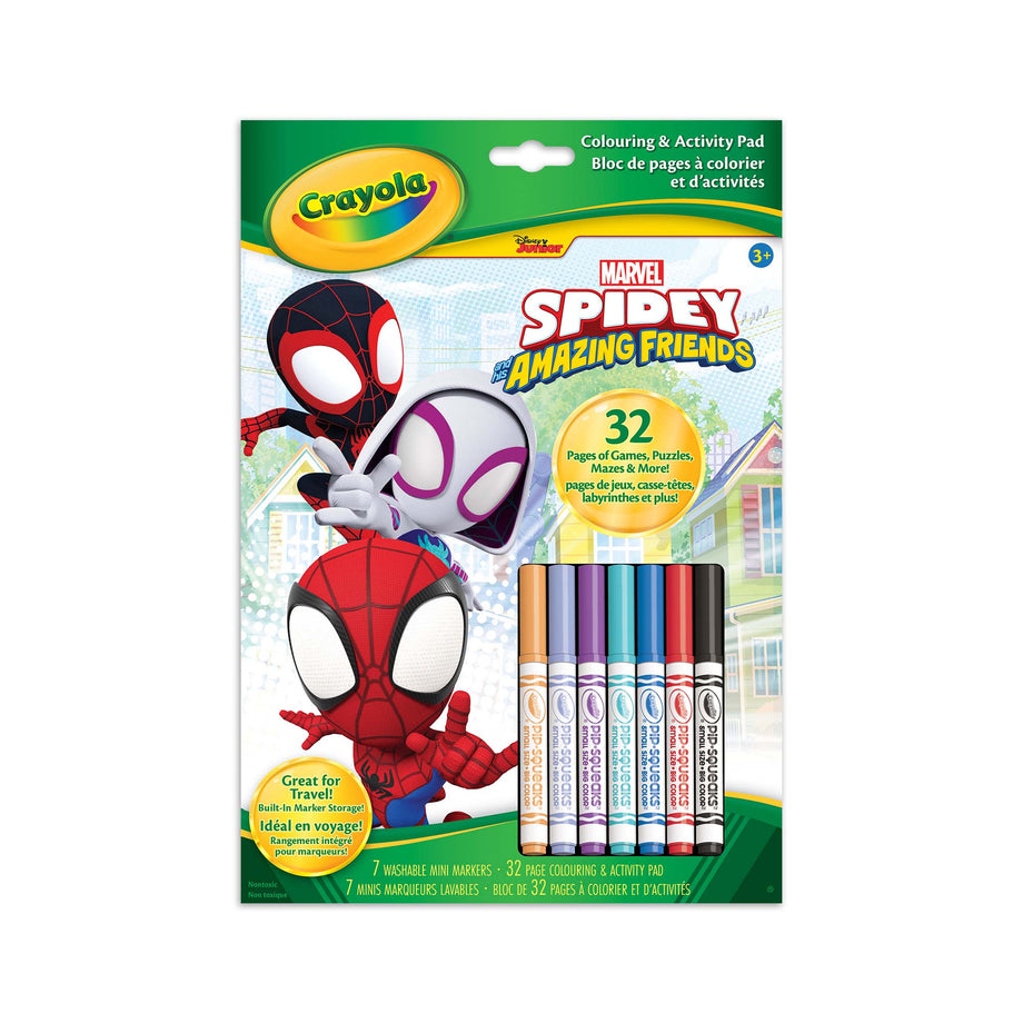 crayola mini coloring pages avengers