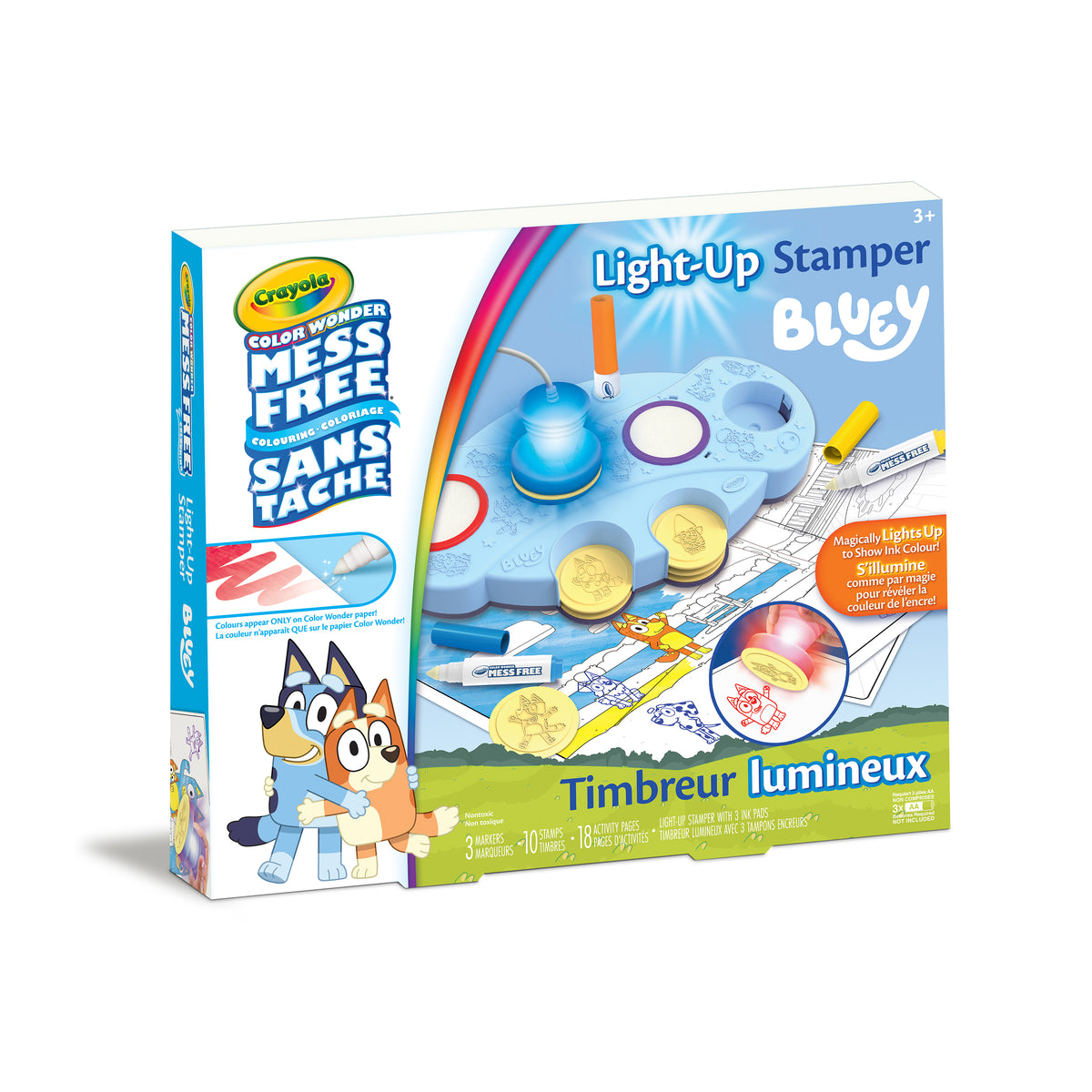 Crayola Magic Light Up Bluey Stamper – Crayola Canada
