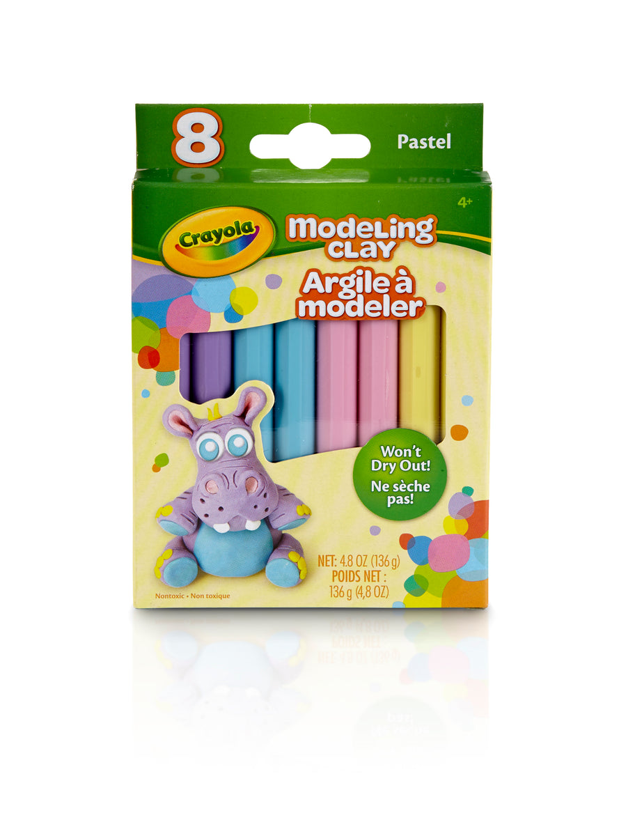 Crayola Modeling Clay, Pastel Colours – Crayola Canada
