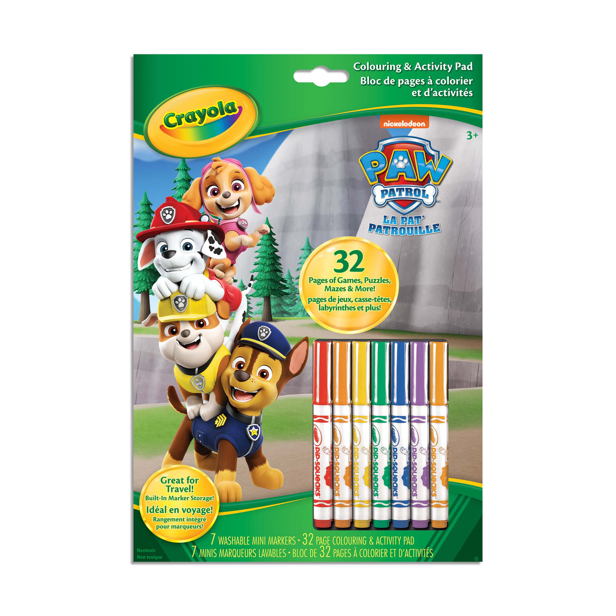 Crayola Colouring & Activity Book, Paw Patrol – Crayola Canada