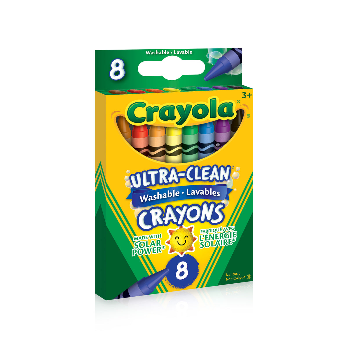 Crayola Ultra-Clean Washable Crayons, 8 Count – Crayola Canada